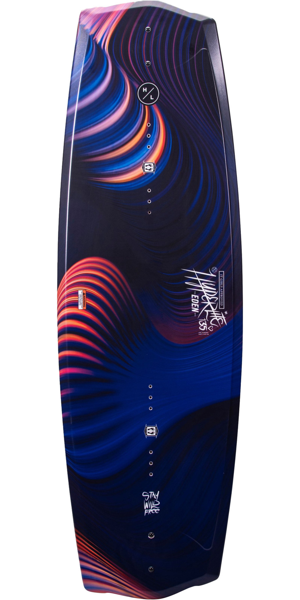 2025 Hyperlite Eden 2 0 Wakeboard H22ED - Black - Boardsports - Wake - Wakeboards | Wetsuit Outlet